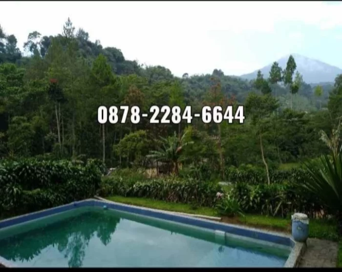 RUMAH VILLA FASILITAS ADA KOLAM RENANG DI LEMBANG BANDUNG.. rumah Dijual di kabupaten bandung barat